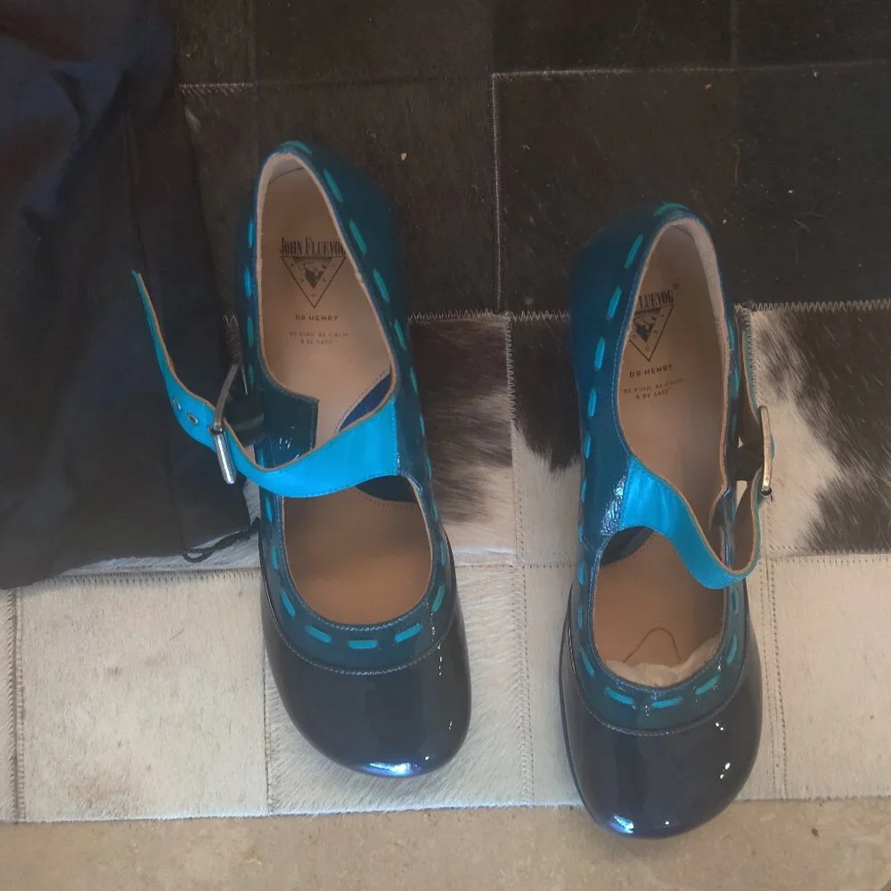 John Fluevog | Shoes | John Fluevog Dr Henry Shoes Size 2w 1m New ...